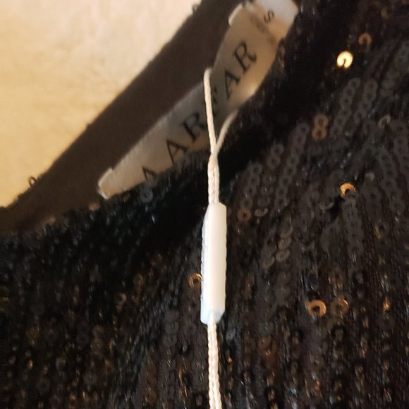 ARFAR | Dresses | Nwt Arfar Beautiful And Elegant Black Sequence And ...